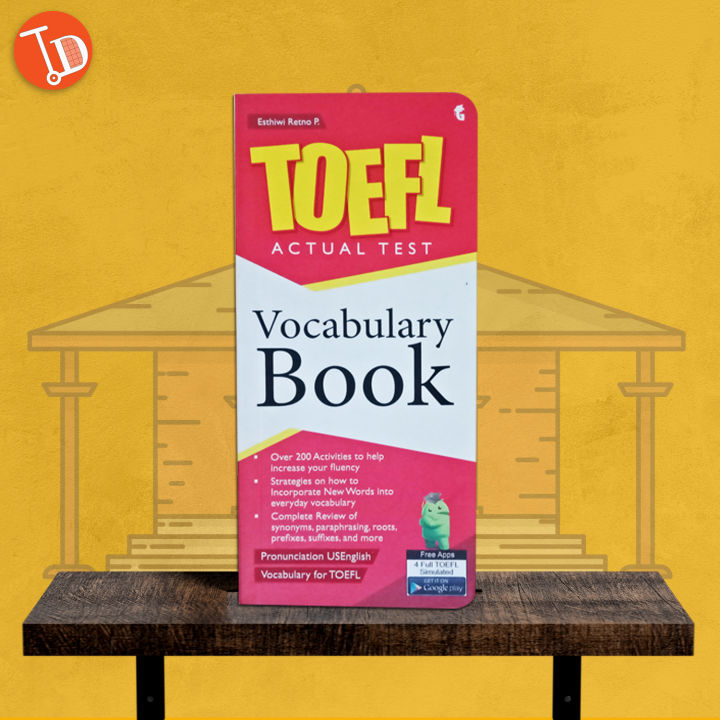 BUKU TES TOEFL TOEIC TOEFL ACTUAL TEST VOCABULARY BOOK | Lazada Indonesia