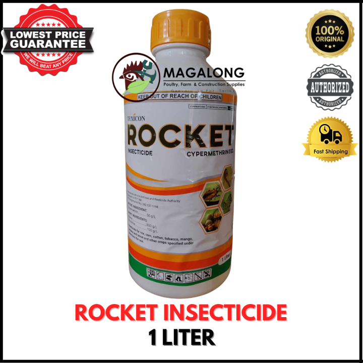 ROCKET INSECTICIDE 5 EC BY TEXICON - 1 LITER Like MAGNUM CYMBUSH ...