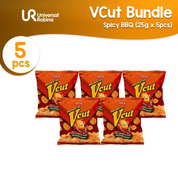 5 x Vcut Spicy BBQ Solo Size (25g) | Lazada PH