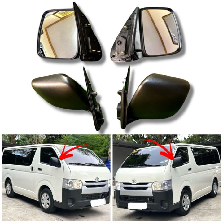 Toyota Hiace Decontent Cargo 2020 - 2024 Side Mirror Assembly | Lazada PH