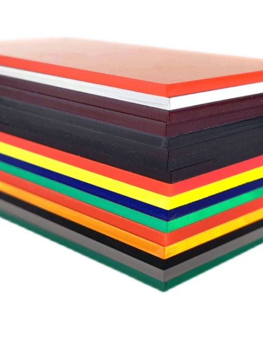 Custom-made colored acrylic board, transparent white water ripple ...