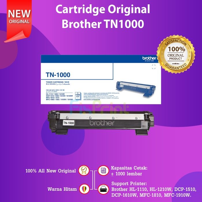Cartridge Toner Fuji Xerox P115 P115w TN1000 Printer M115W M115FW DCP ...