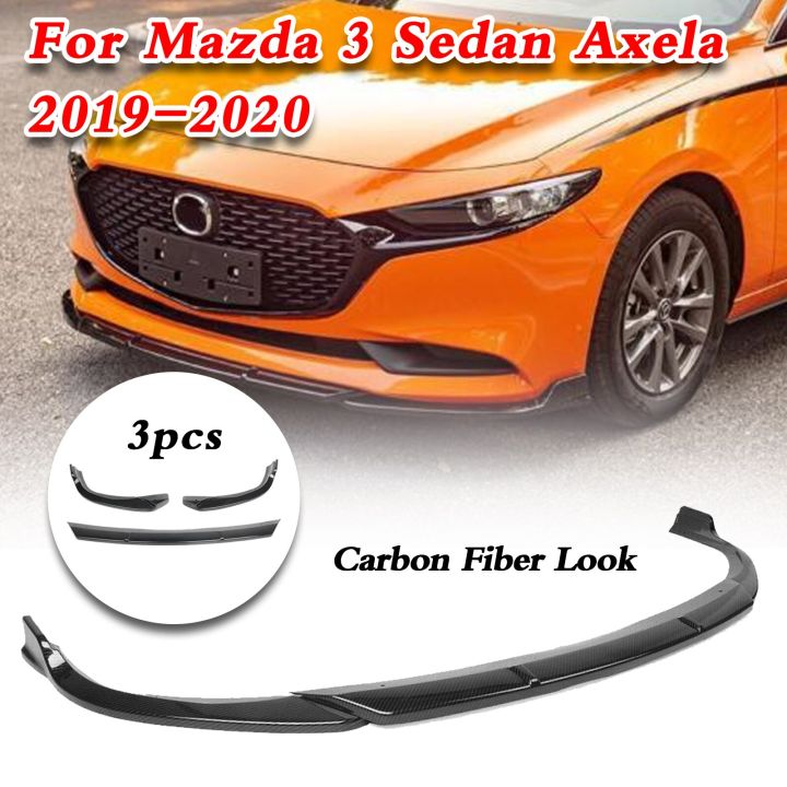 Car Front Bumper Spoiler Lip Lower Body Kit Splitter Guard Plate Trim ...