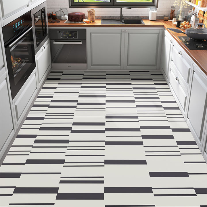 PU Kitchen Mat, Leather Floor Mat, Waterproof, Oil-Proof, Non-Slip Mat ...