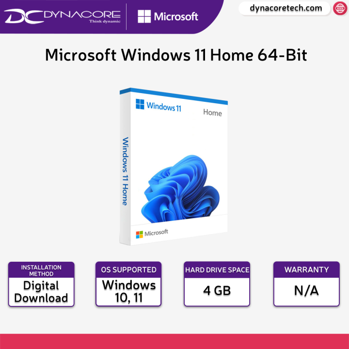 DYNACORE - Microsoft Windows 11 Home 64-Bit - includes DVD - English ...