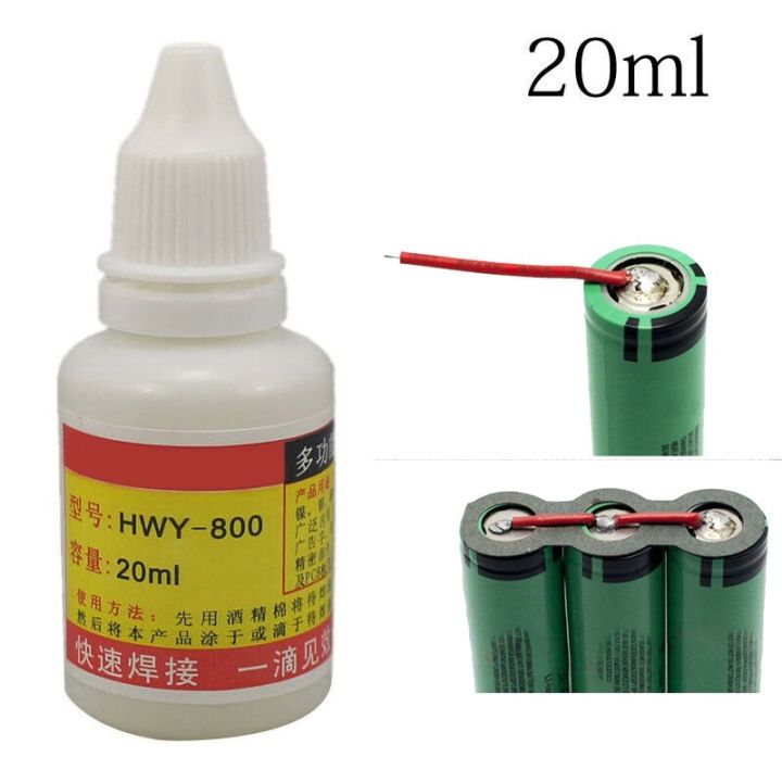 20ml Stainless-Steel Flux Soldering Paste Liquid Welding-Solder Tool ...