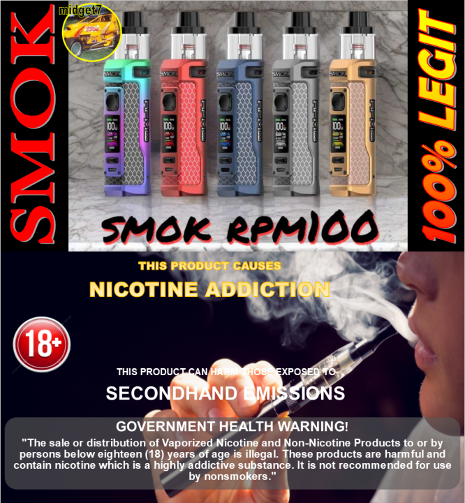 SMOK RPM 100 Pod Mod Kit | Lazada PH