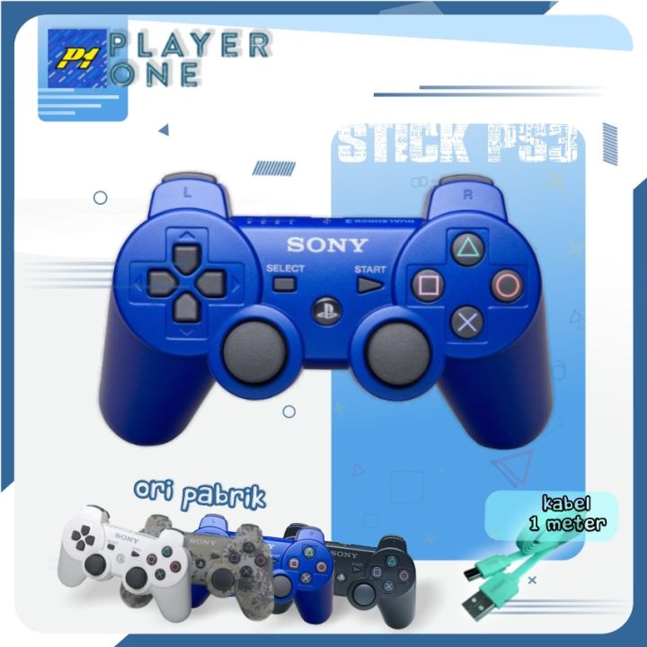 Stik Stick PS3 Wireless + Kabel CAS / Stik Sony OP Dualshock Getar ...