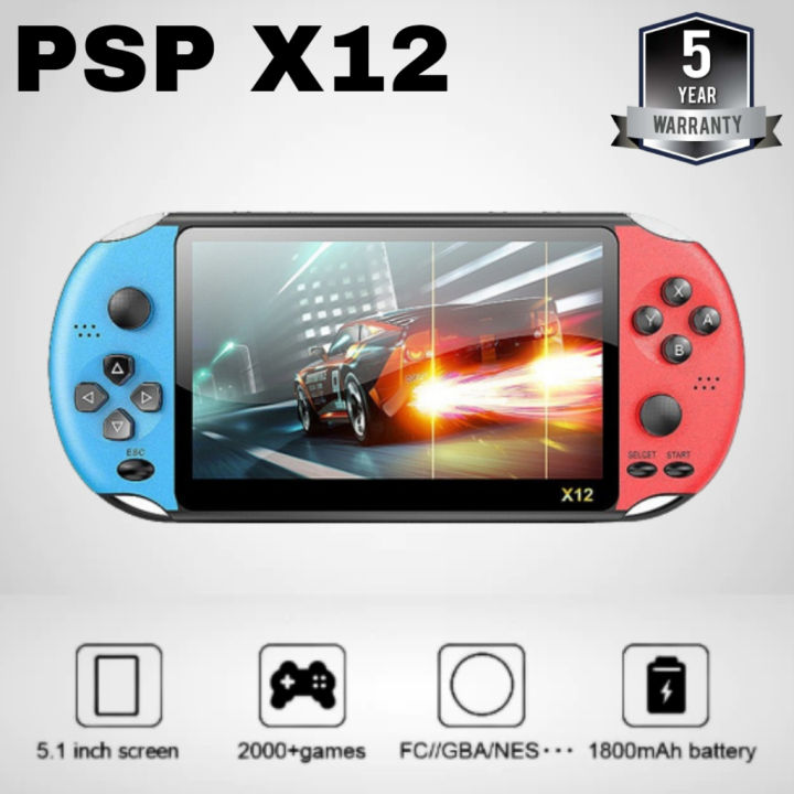 X12 PLUS Video Game Console Handheld PSP Game Player Built-in 3000 ... X12 PLUS Video Game Console Handheld PSP Game Player Built-in 3000 ...
