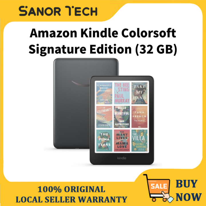 Amazon Kindle Colorsoft Signature Edition (32 GB) with color display ...