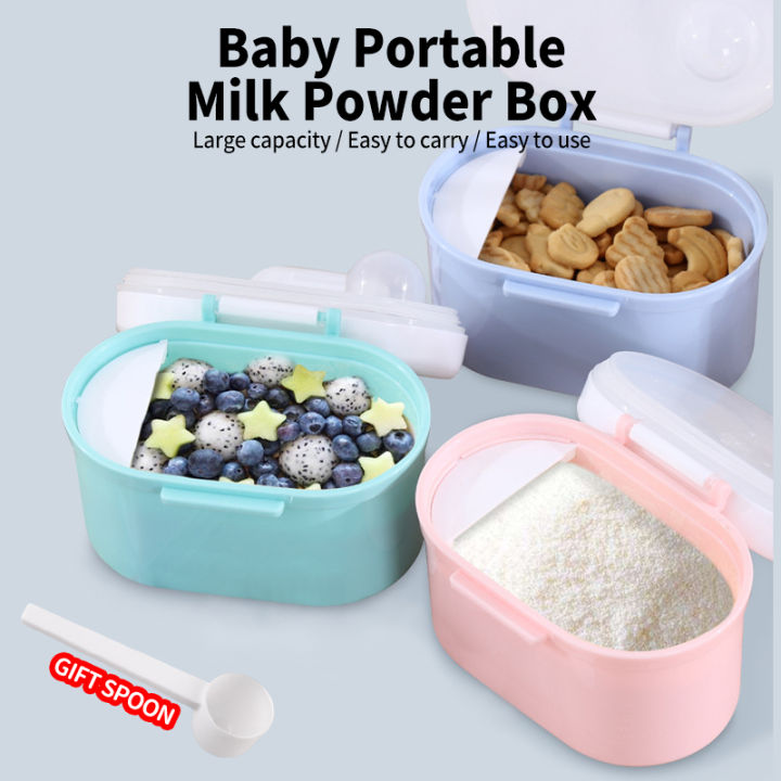 Baby Milk Powder Box Milk Powder Cans Travel Box Portable Food ...