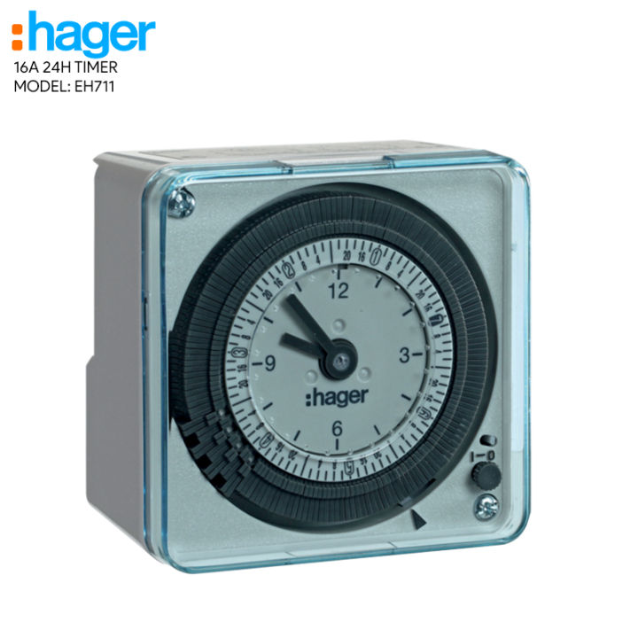 Hager Original EH711 24hrs 13A Plug-in Timer | Lazada