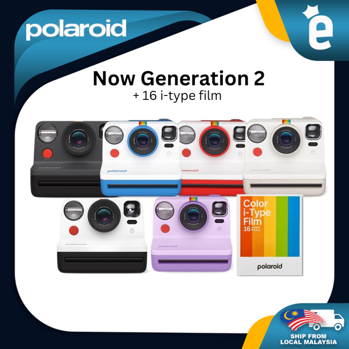 Polaroid Now Generation 2 i-Type Instant Camera | Lazada