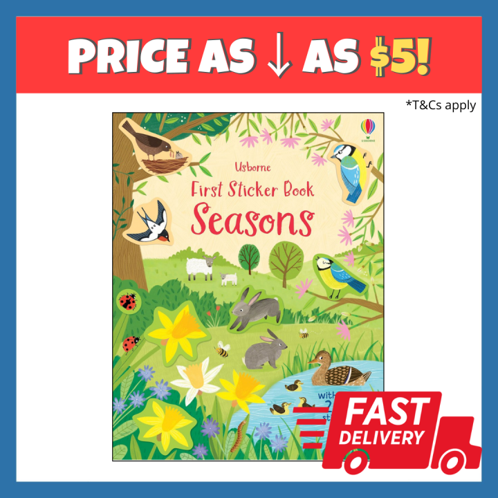 (Seasons) Usborne My First Sticker Book Kids Sticker Books Children ...