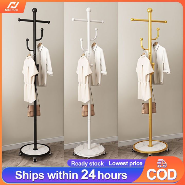 NINI Hat Coat Rack Modern clothes hanger display rack bedroom living ...