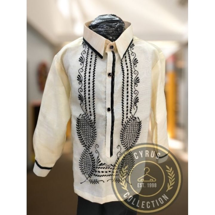 barong Tagalog for kids and adult(assorted burda) | Lazada PH