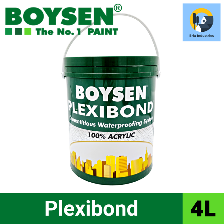 Boysen Plexibond Cementitious Waterproofing System 4 Liters (Gallon) B ...