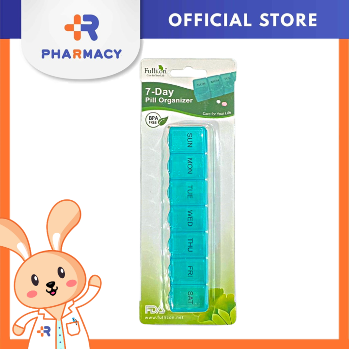 R Pharmacy | Fullicon 7 Day Pill Organizer MB007 | Lazada
