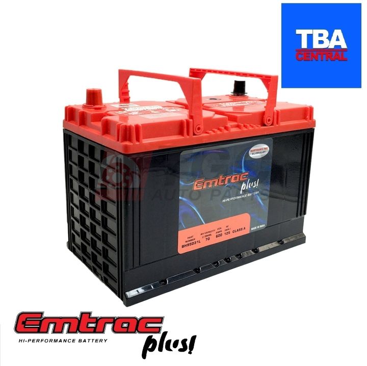 EMTRAC PLUS CHROME 46B24L (1SNF/NS60L) CAR BATTERY QR-8725275 | Lazada PH
