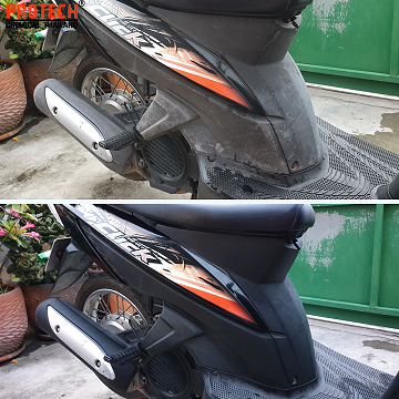 น้ำยาฟื้นฟูพลาสติก ฟื้นฟูผิวยาง เคลือบพลาสติกและยาง PR 📣PROTECH Plastic & Trim Restorer | Lazada ...