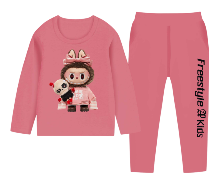 Victory kids piyama anak setelan lengan panjang anak perempuan 1-10 ...