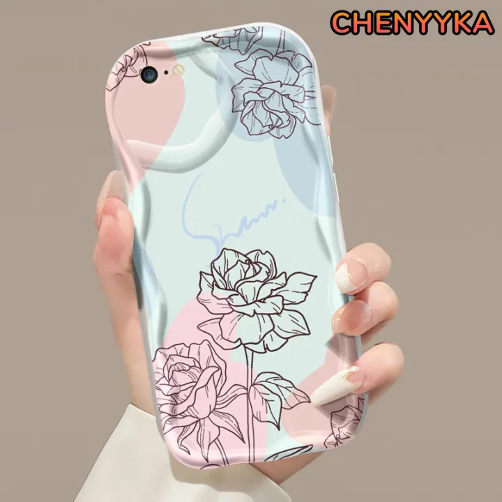 CHENYYKA Casing Hp iPhone 6 Plus 6s Plus 7 Plus 8 Plus SE 2020 Case ...