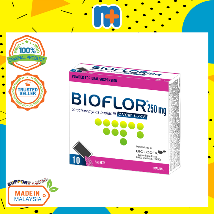 [MPLUS] BIOFLOR 250MG SACHET 10S | Lazada