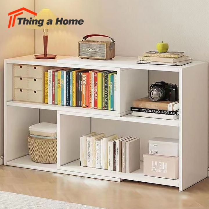 🎀 Thing a home 🎀 ชั้นวางหนังสือ ชั้นวางของอเนกประสงค์ สไตล์มินิมอล หลาย ...