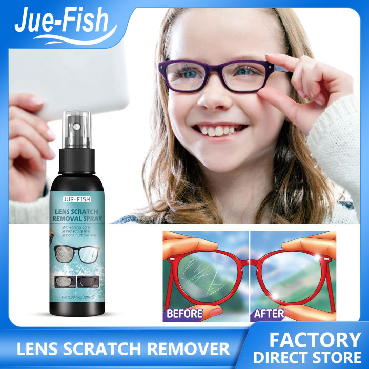 Jue-Fish Glasses Lens Cleaner Eyeglass Scratch Removal Spray Lens ... Jue-Fish Glasses Lens Cleaner Eyeglass Scratch Removal Spray Lens ...