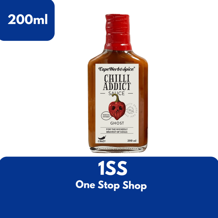 Cape Herb & Spice Chilli Addict Ghost Sauce, 200ml | Lazada PH