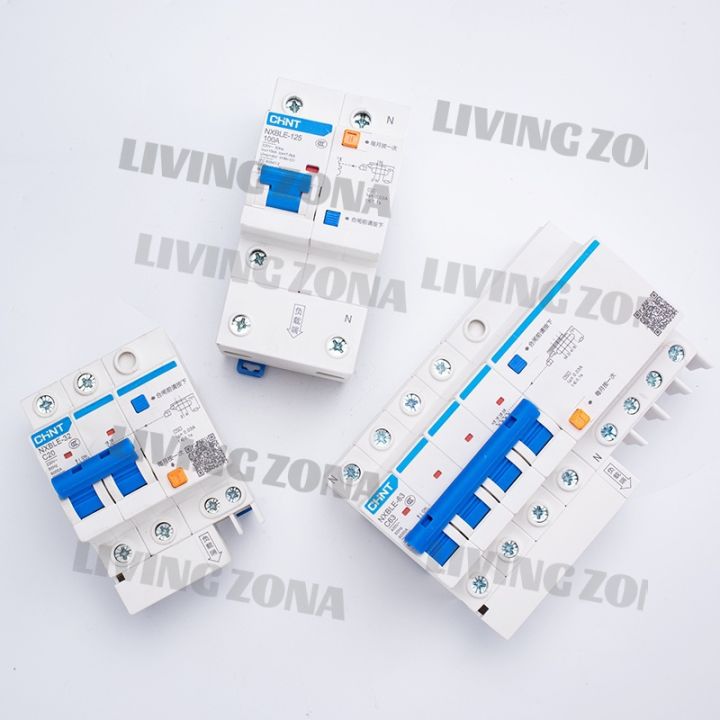 CHINT RCBO RCCB ELCB NXBLE-32 1P 1 Phase 25A 30mA Proteksi Setrum | Lazada Indonesia