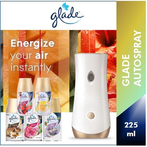 Glade Matic Automatic Spray Machine & Assorted Refill, 225ml | Lazada ...