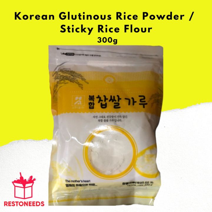 Korean Glutinous Rice Powder / Sticky Rice Flour 300g | Lazada PH