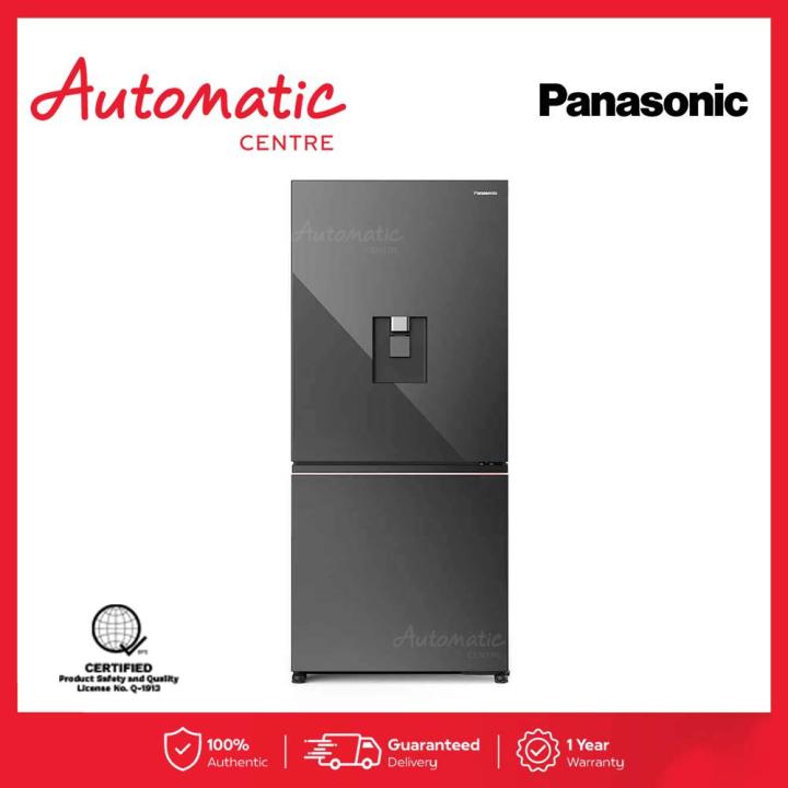 Panasonic NR-BW530XMMP 17.4 cu.ft Bottom Freezer Refrigerator Inverter ...