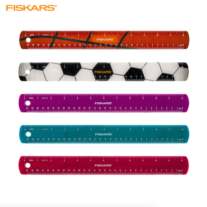 Fiskars Kids Ruler (30cm) | Lazada