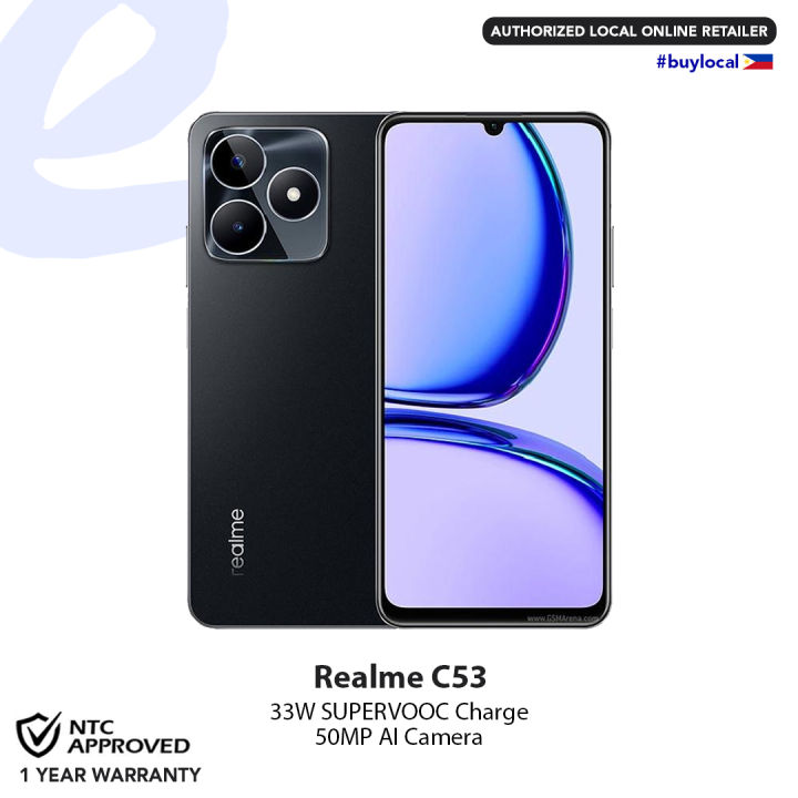 Realme C53 | 6.74’’ 90Hz Octa-core Chipset | 6GB+128GB | 50MP Main Camera | 33W SUPERVOOC Charge ...