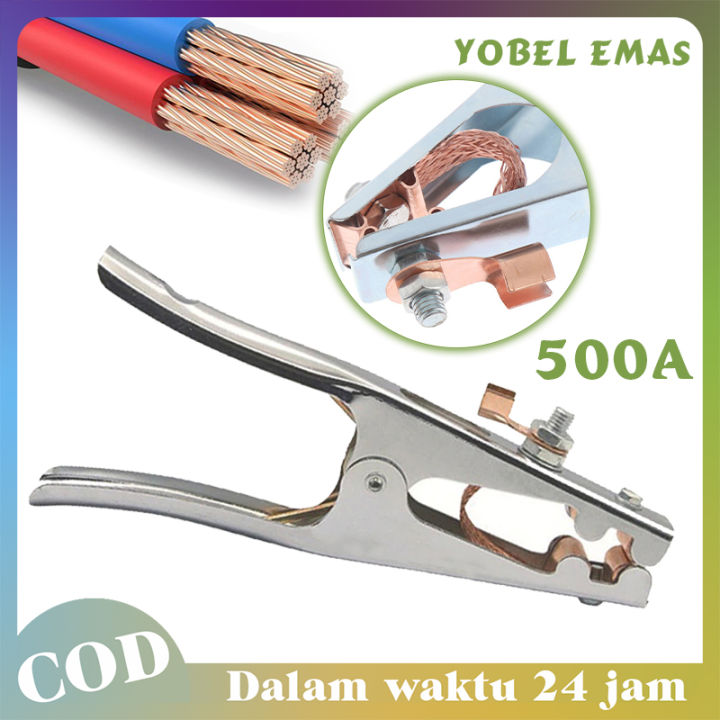 Earth Clamp Stang Tang Las Klem Tang Massa Plat Tebal 500 Ampere Stang ...