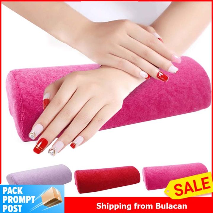 [Ready Stock+COD] Manicure Hand Pillow Soft Comfortable Zipper Closure ...