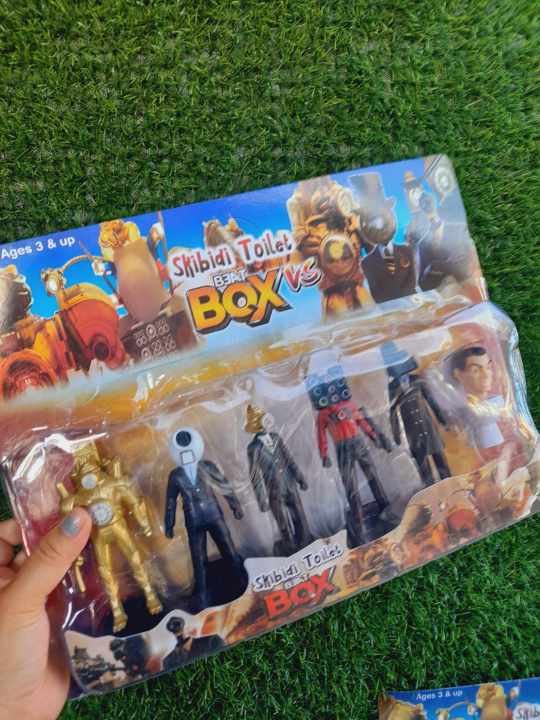 Skibidi Toilet Set Toys Sale Gift Ideas for Kids Collectibles Skibidi ...