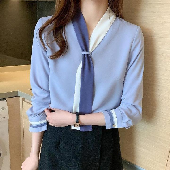 Women's Professional Shirt Women's Spring and Autumn Vintage Design ...