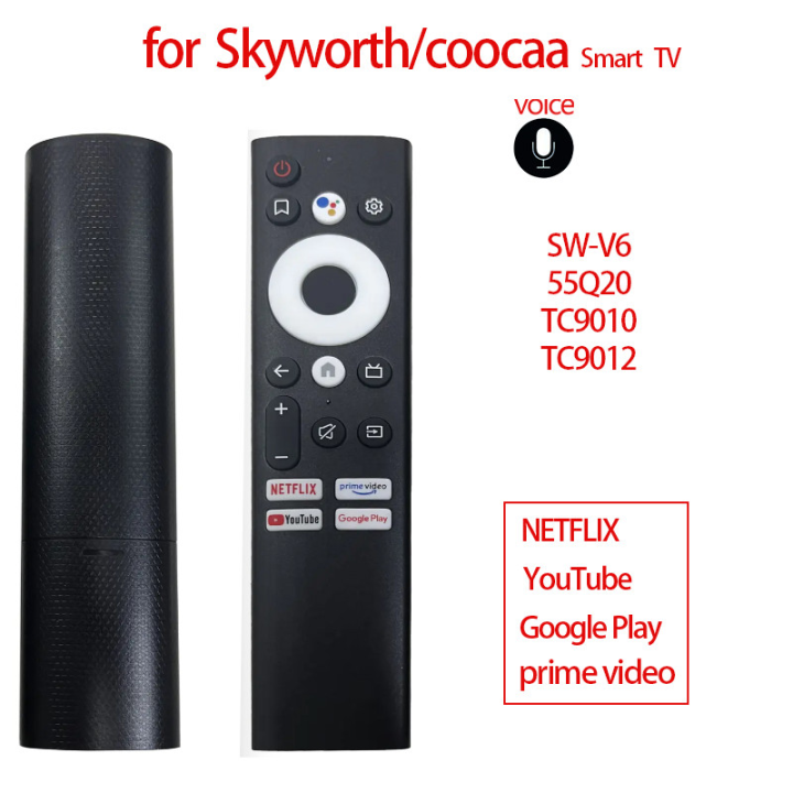 Skyworth SW-V6 Voice Remote Control Suitable For Coocaa Android TVs ...