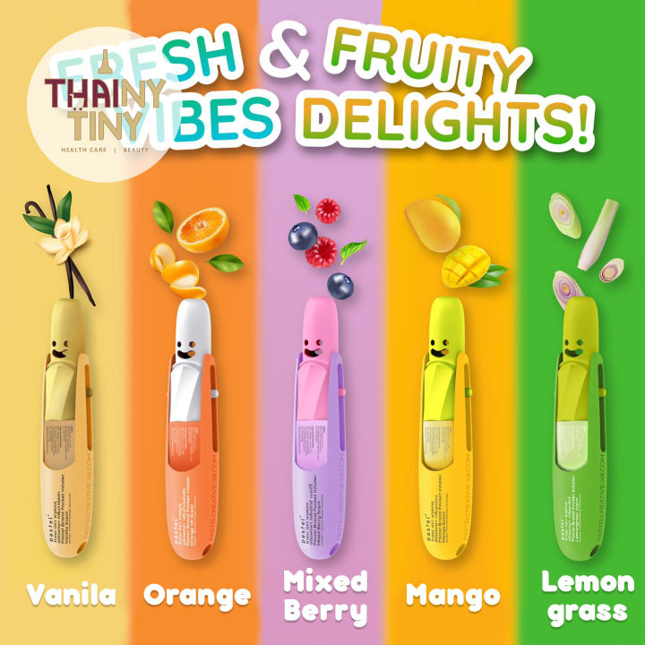【READY STOCK】Fruity Scent Pastel Pocket Inhaler 1pcs Vanila ...