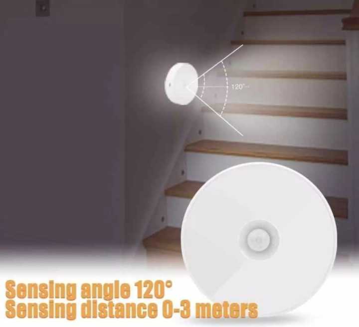 Lampu LED Sensor Gerak Otomatis / Lampu Lemari LED Induction Night ...