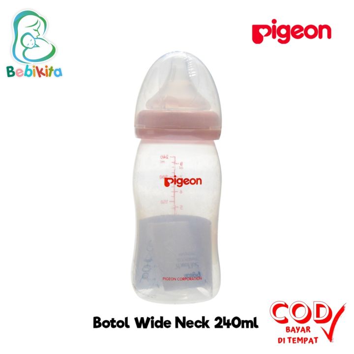 Pigeon Botol Wide Neck 240 ml / Botol Susu Bayi | Lazada Indonesia