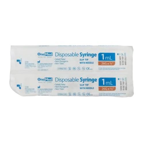 Onemed Disposable Syringe With Needle 26g Tuberculine 1 Ml | Lazada ...