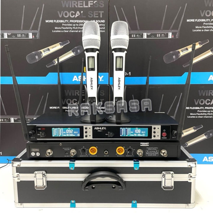 Mic wireless Ashley PRO 1 original ashley PRO1 free koper ashley Pro 1 ...