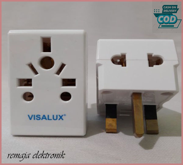 Steker T Kombinasi Kaki 3 terminal kuningan | Lazada Indonesia