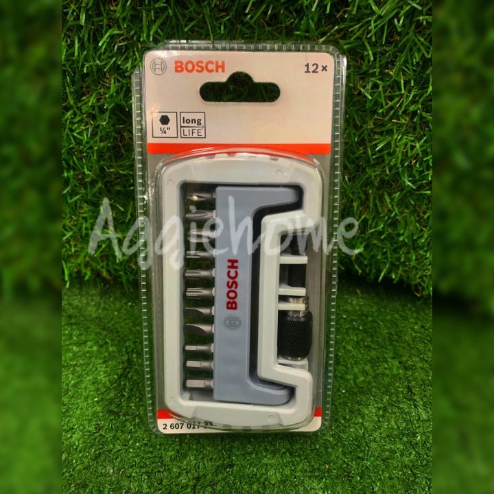 BOSCH ชุดดอกไขควง รุ่น 2607017335 1/4" (11ชิ้น) LONG LIFE สำหรับขัน ไข ...