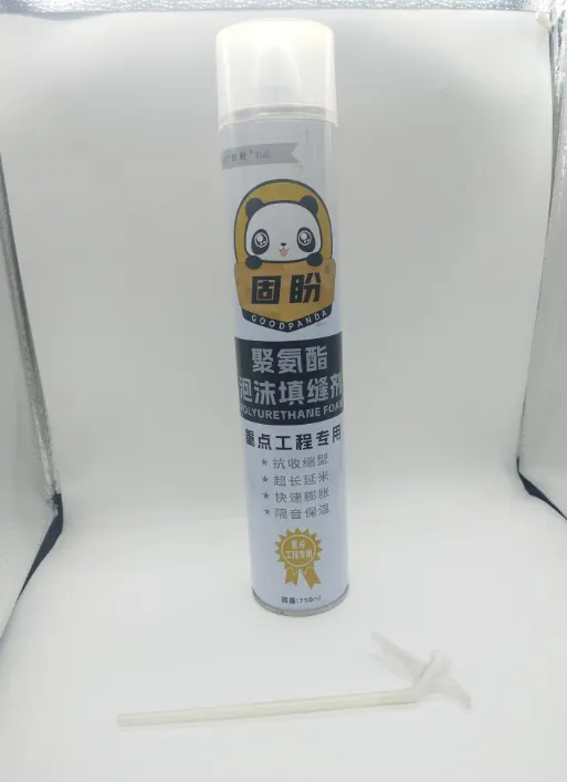 Foam spray sealan polyurethane foam spray 750ML Polyurethane PU Spray Expanding high foaming ...