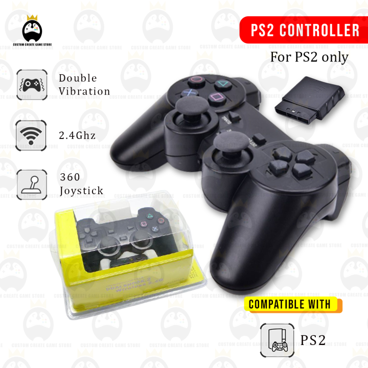 Sony Playstation 2 PS2 Wireless DualShock 2 Controller [readystock ...
